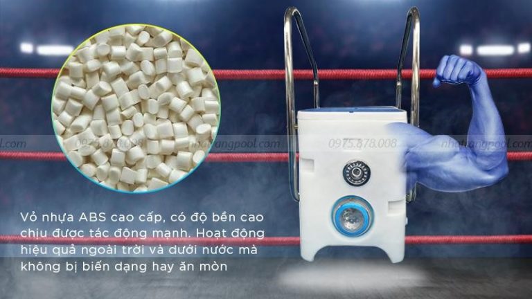 Bình lọc treo thành bể bơi PK-8021 [Công suất 10m3/h]